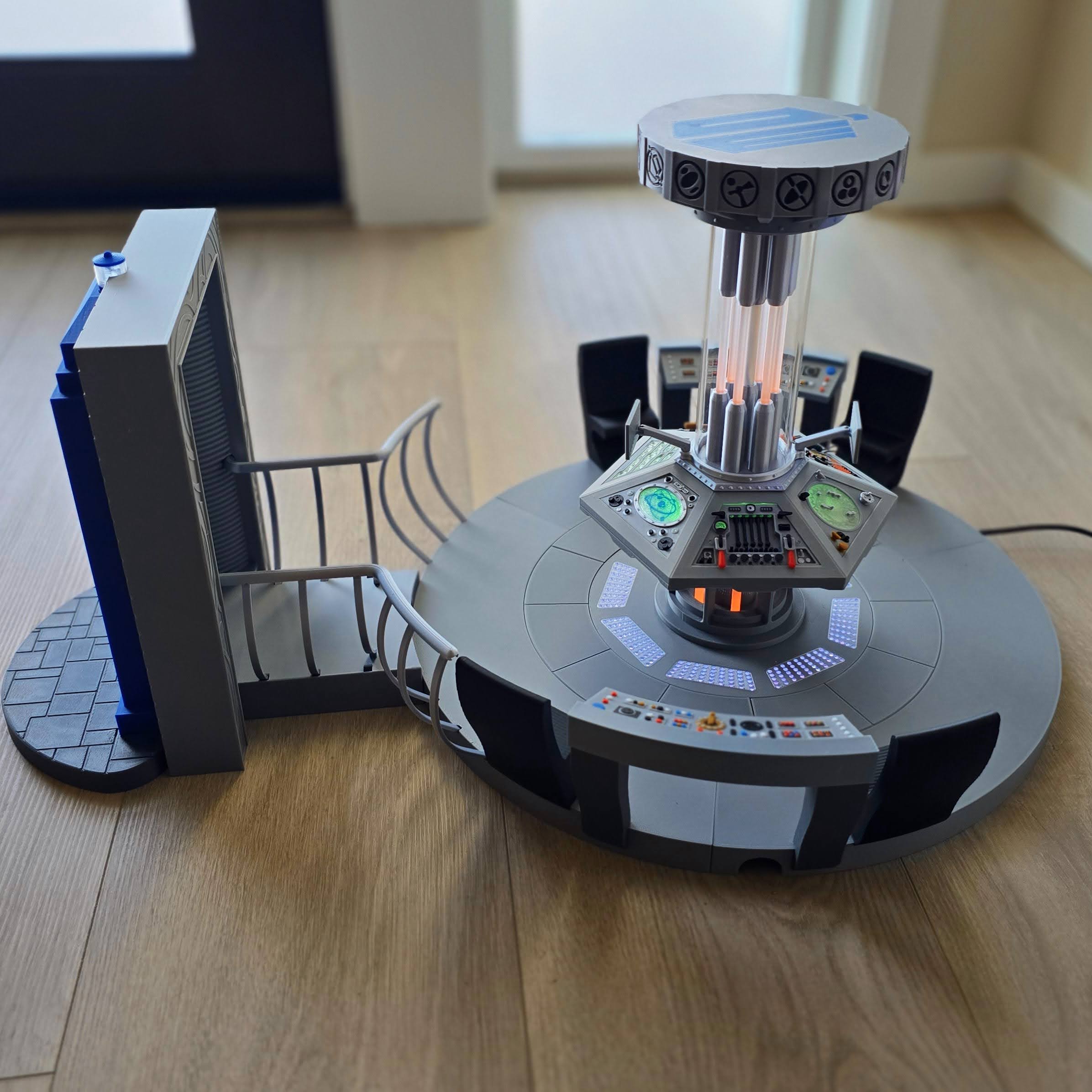 12th Doctor Who TARDIS Console Room Set (5.5" figure scale) – Warp ...