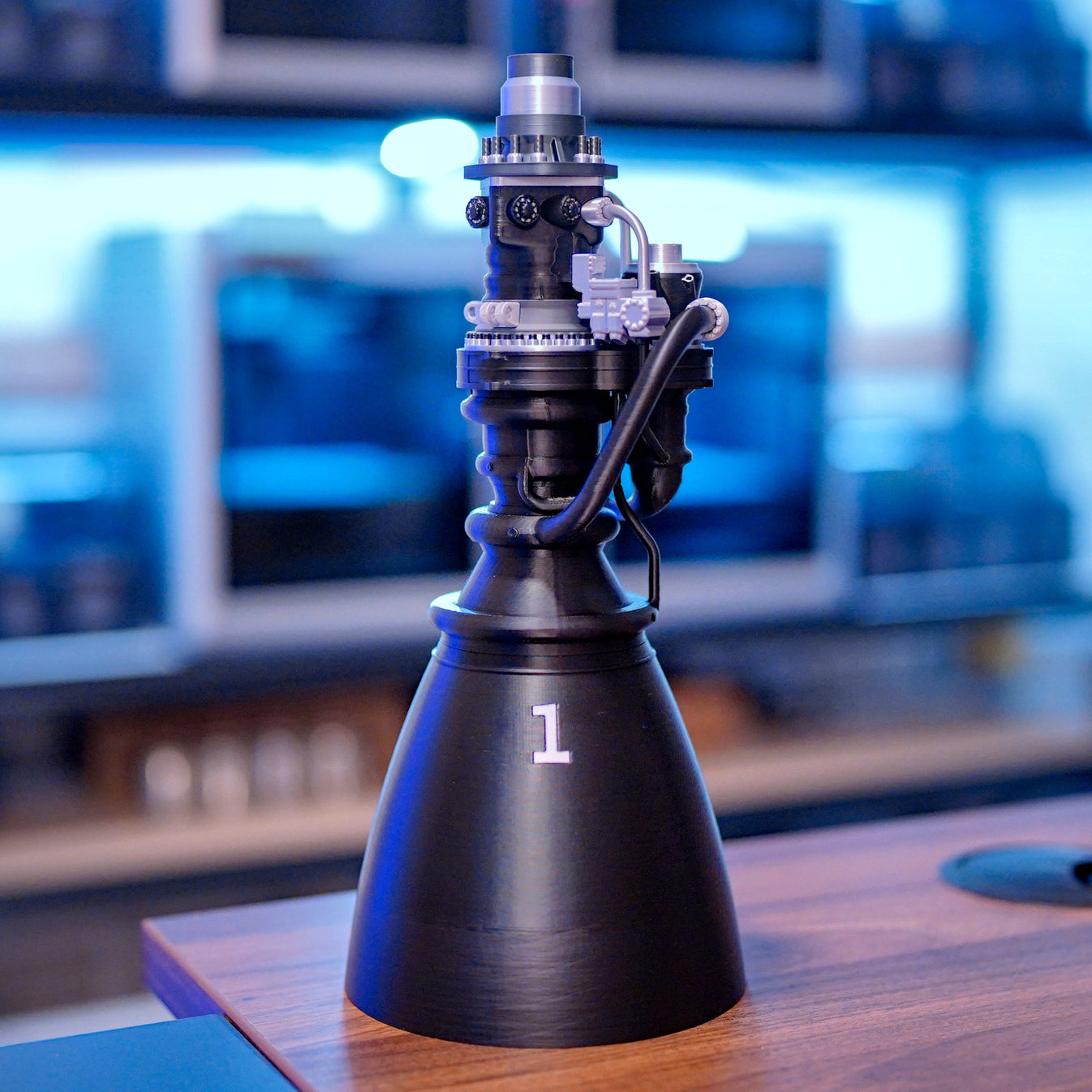 SpaceX Raptor 3 Rocket Engine (1:10 Scale) – Warp Speed 3D Printing