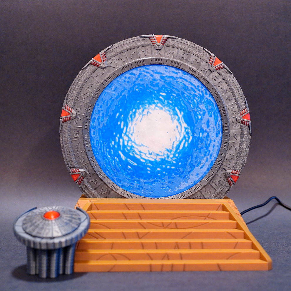Stargate SG-1 Gate – Warp Speed 3D Printing