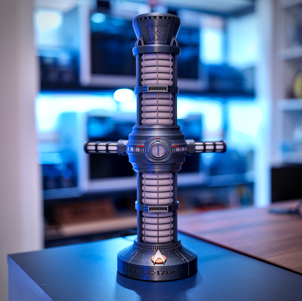 XL Enterprise D Warp Core – Warp Speed 3D Printing